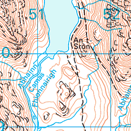 Loch Coruisk circuit (access by boat) - Route Map
