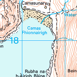 Loch Coruisk circuit (access by boat) - Route Map