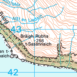 Garmony Point and Fishnish - Route Map