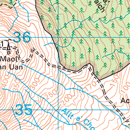 Dùn da Ghaoithe, near Craignure - Route Map