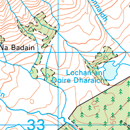 Dùn da Ghaoithe, near Craignure - Route Map