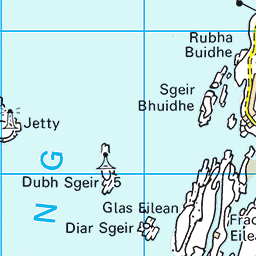Isle of Luing and the Slate Quarries - Route Map