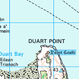 Torosay Castle and jetty from Craignure - Route Map