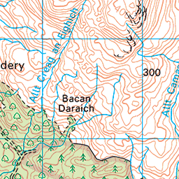 Beinn Resipol from Resipole campsite - Route Map