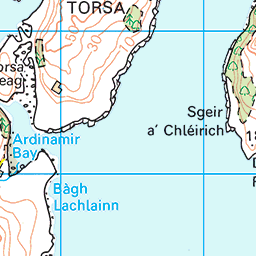 Isle of Luing and the Slate Quarries - Route Map