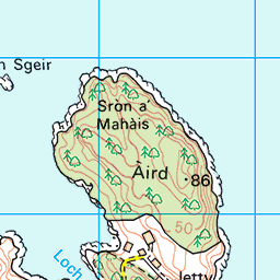 Shieldaig peninsula - Route Map