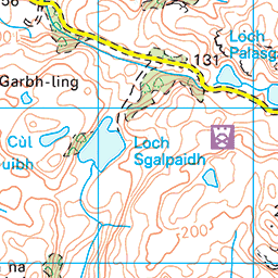 Balmacara to Kyle of Lochalsh - Route Map