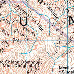 Beinn Resipol from Resipole campsite - Route Map