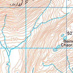 Beinn Resipol from Resipole campsite - Route Map