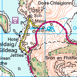 Shieldaig peninsula - Route Map