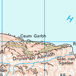Beinn Sgritheall - Route Map
