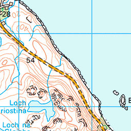 Loch Kernsary round, Poolewe - Route Map