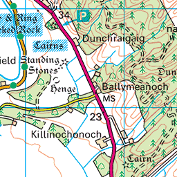 Kilmartin Glen - Route Map