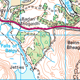 Shieldaig peninsula - Route Map