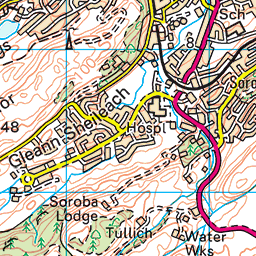 Gylen Castle circuit, Isle of Kerrera - Route Map