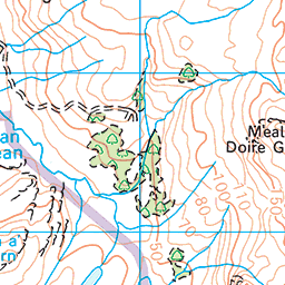 Loch Kernsary round, Poolewe - Route Map