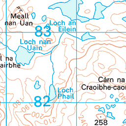 Loch Kernsary round, Poolewe - Route Map