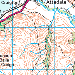 Loch an Iasaich, Attadale - Route Map