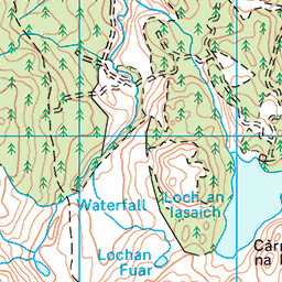 Loch an Iasaich, Attadale - Route Map