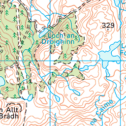 Loch an Iasaich, Attadale - Route Map