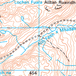 Loch an Iasaich, Attadale - Route Map