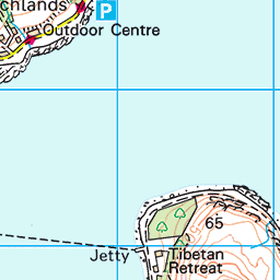 Holy Island (Arran) - Route Map
