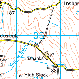 Drummore and Castle Clanyard, Drummore - Route Map