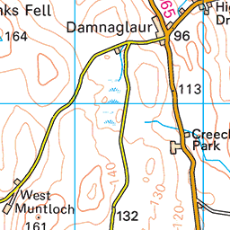 Drummore and Castle Clanyard, Drummore - Route Map