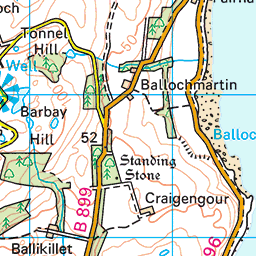 Fintry Bay, Great Cumbrae - Route Map