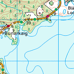 Loch Arkaig and Invermallie - Route Map
