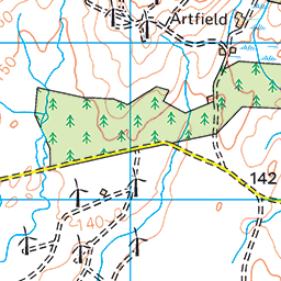 New Luce and the Caves of Kilhern - Route Map