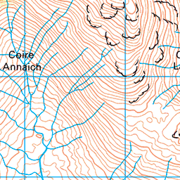 Ben Lui and Beinn a'Chlèibh - Route Map