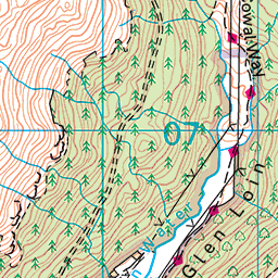 Ben Vane, from Inveruglas - Route Map
