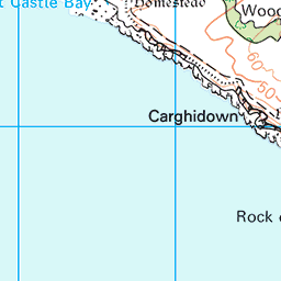 Burrow Head Coastal Circuit, Isle of Whithorn - Route Map