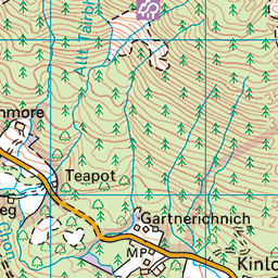 Kinlochard and the Crannog - Route Map