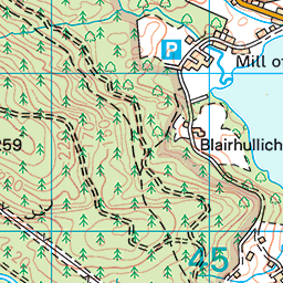 Kinlochard and the Crannog - Route Map