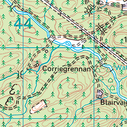 Kinlochard and the Crannog - Route Map