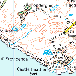 Burrow Head Coastal Circuit, Isle of Whithorn - Route Map