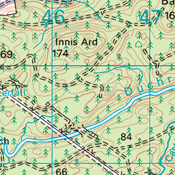 Kinlochard and the Crannog - Route Map