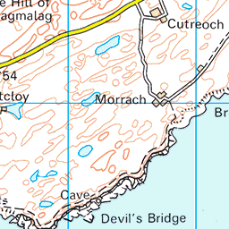Burrow Head Coastal Circuit, Isle of Whithorn - Route Map