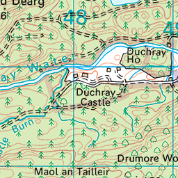 Kinlochard and the Crannog - Route Map