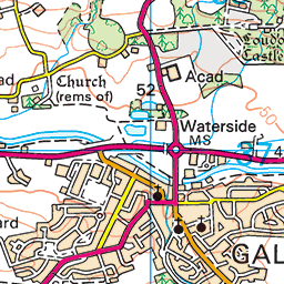 Burn Anne walk, Galston - Route Map