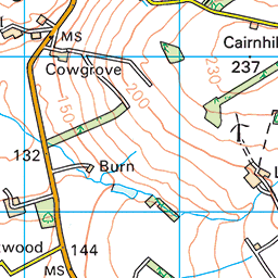 Burn Anne walk, Galston - Route Map