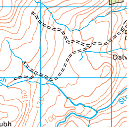 Talmine and Achininver Beach circuit - Route Map