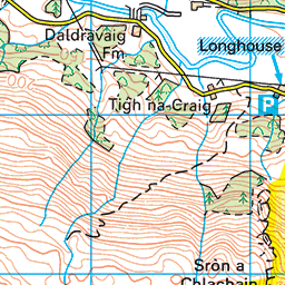 Acharn Woods, Killin - Route Map
