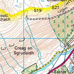 Acharn Woods, Killin - Route Map