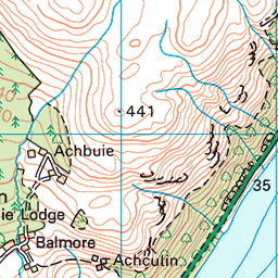 Abriachan Trails - Route Map