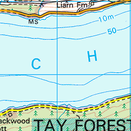 Loch Rannoch Forest walk - Route Map
