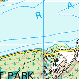 Loch Rannoch Forest walk - Route Map