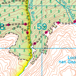 Acharn Woods, Killin - Route Map